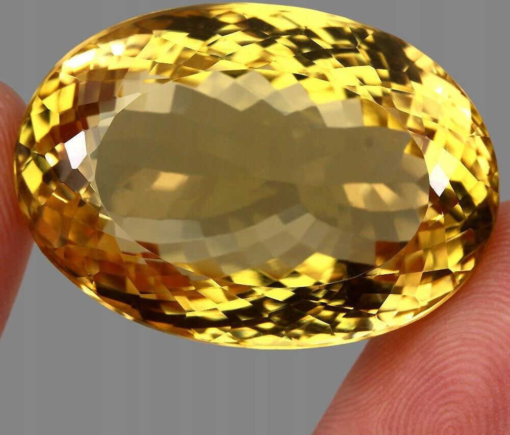 Kamień naturalny cytryn ogromny 93.57ct Vvs Aaa - Ceny i opinie - Ceneo.pl