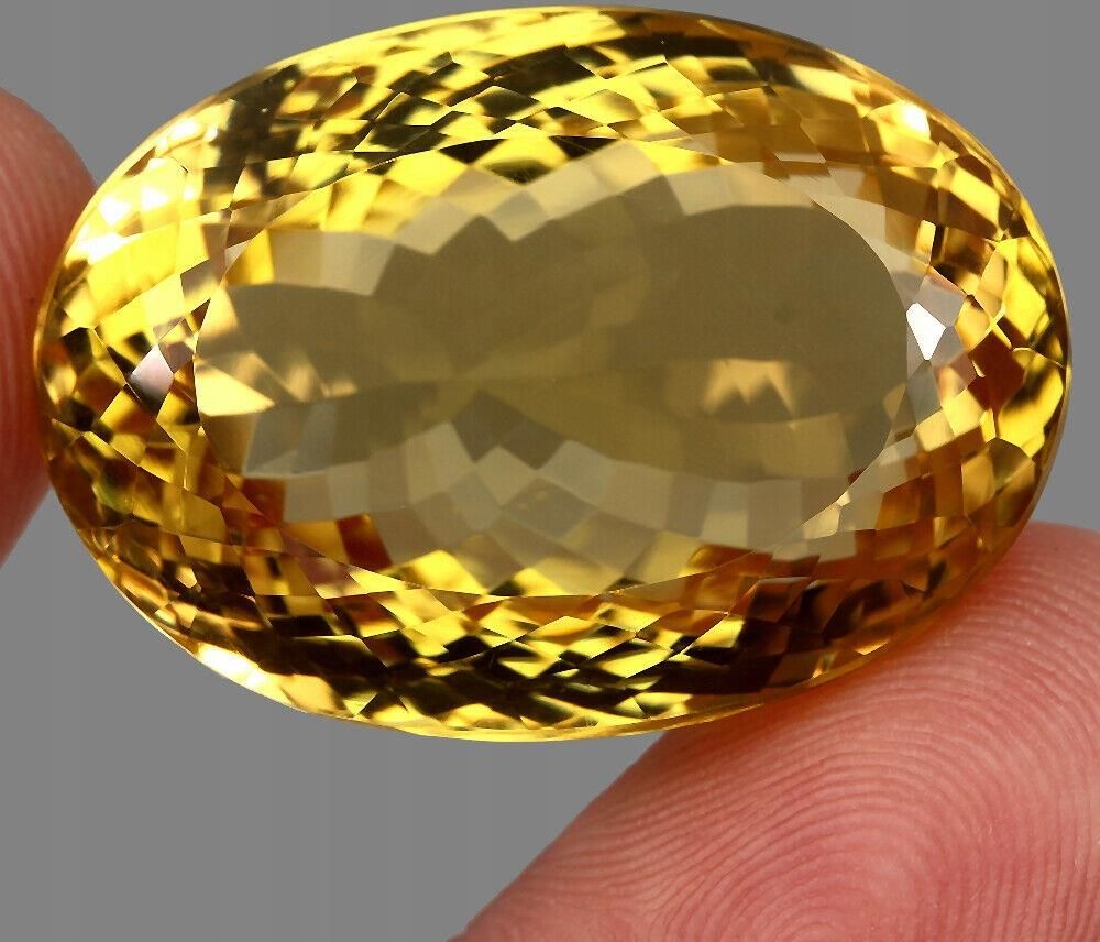 Kamień naturalny cytryn ogromny 93.57ct Vvs Aaa - Ceny i opinie - Ceneo.pl