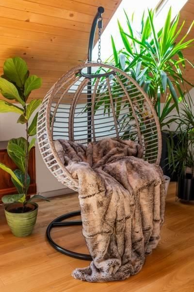 Koc, narzuta SZARY WILK Moderi MJ02 - Opinie i atrakcyjne ceny na Ceneo.pl