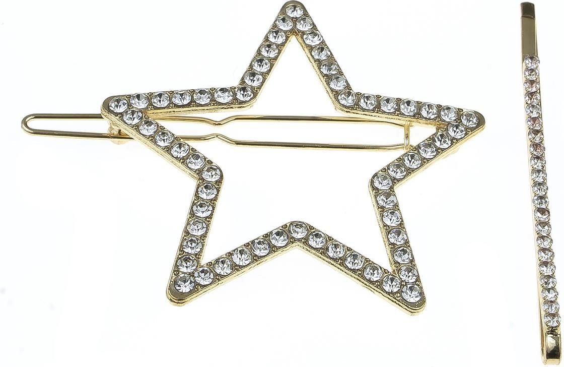 Spinki Do Włosów Złote Gwiazdka Zestaw 2 Szt. - Opinie i ceny na Ceneo.pl