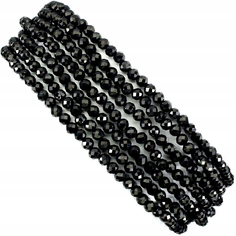 Bransoletka srebrna 925 naturalne spinele czarne 2 - Ceny i opinie ...