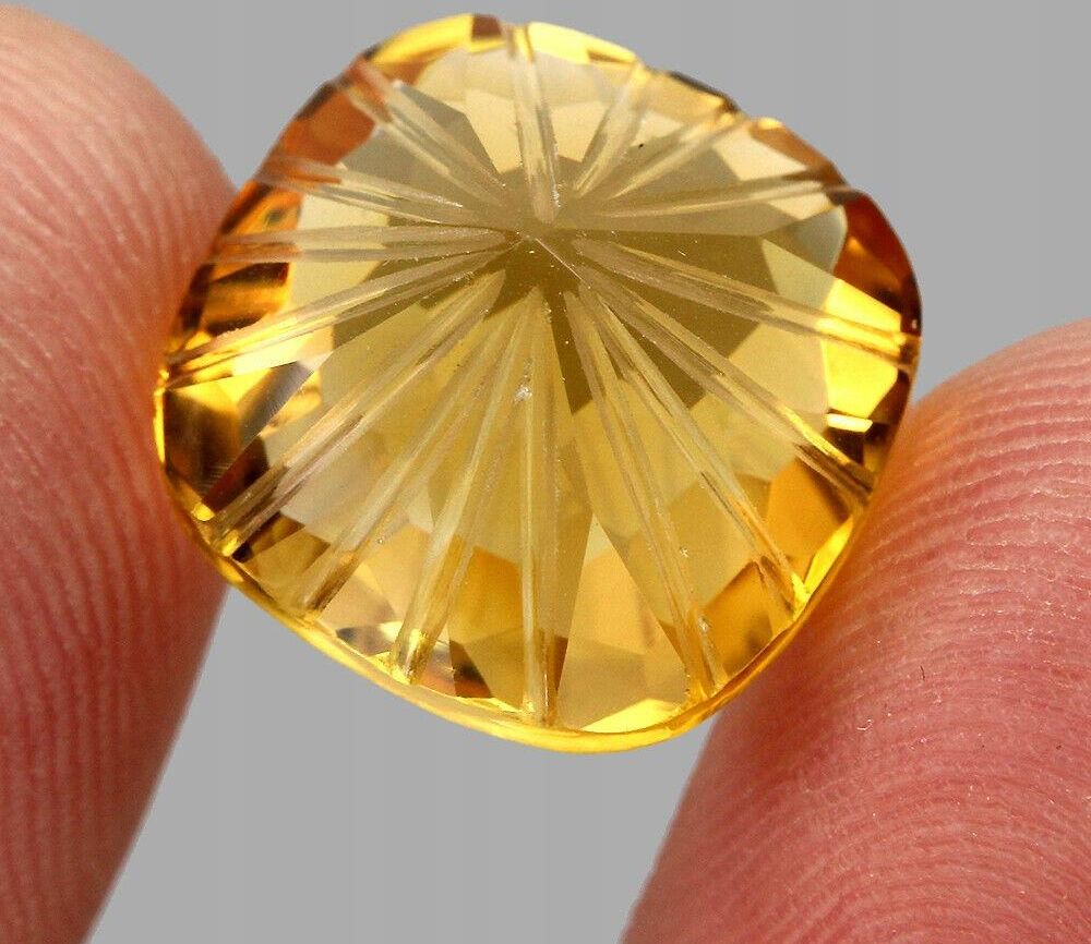 Cytryn kamień naturalny 13.56ct If - Ceny i opinie - Ceneo.pl