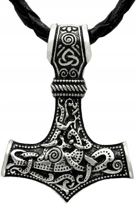 Naszyjnik Męski Srebrny Młot Thor Mjolnir Celtic - Ceny i opinie - Ceneo.pl