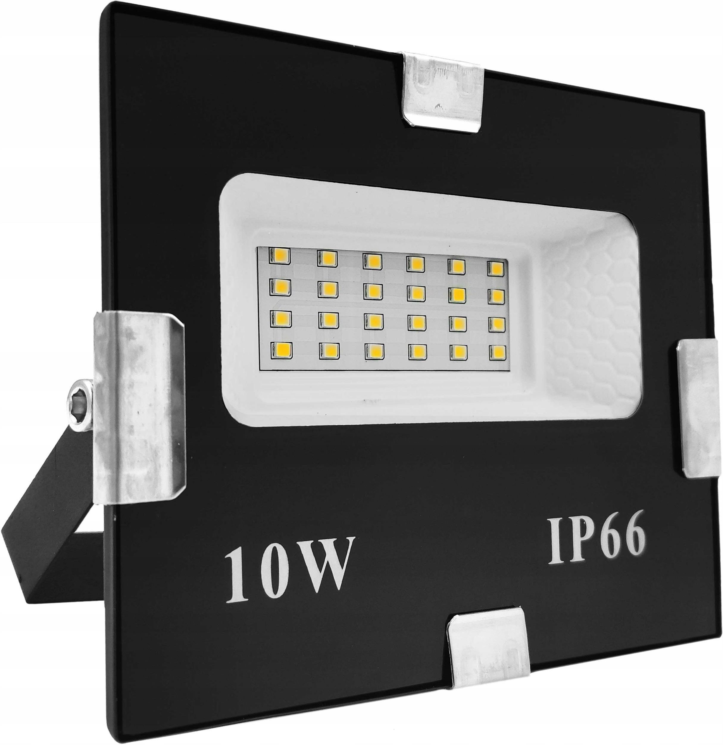 Halogen 10W 6000K 840Lm Naświetlacz Reflektor Led - Ceny i opinie ...