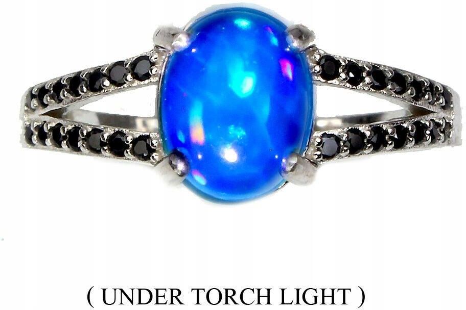 Pierścionek naturalny 925 srebrny spinele 14 - Ceny i opinie - Ceneo.pl