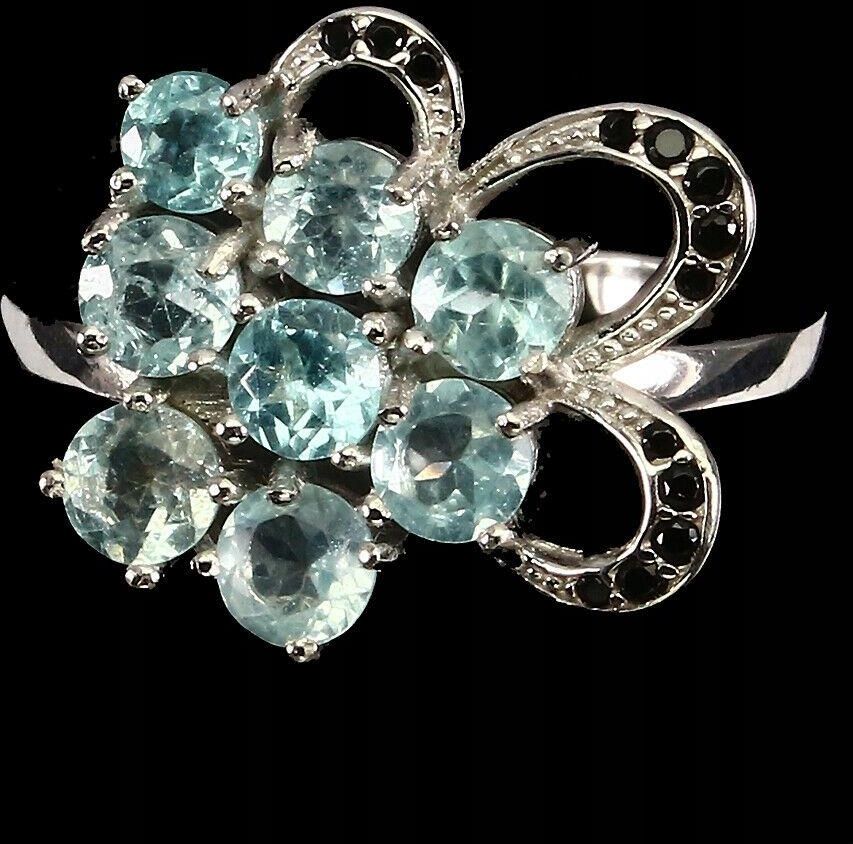 Pierścionek apatyty naturalne 925 spinele r 16.5 - Ceny i opinie - Ceneo.pl