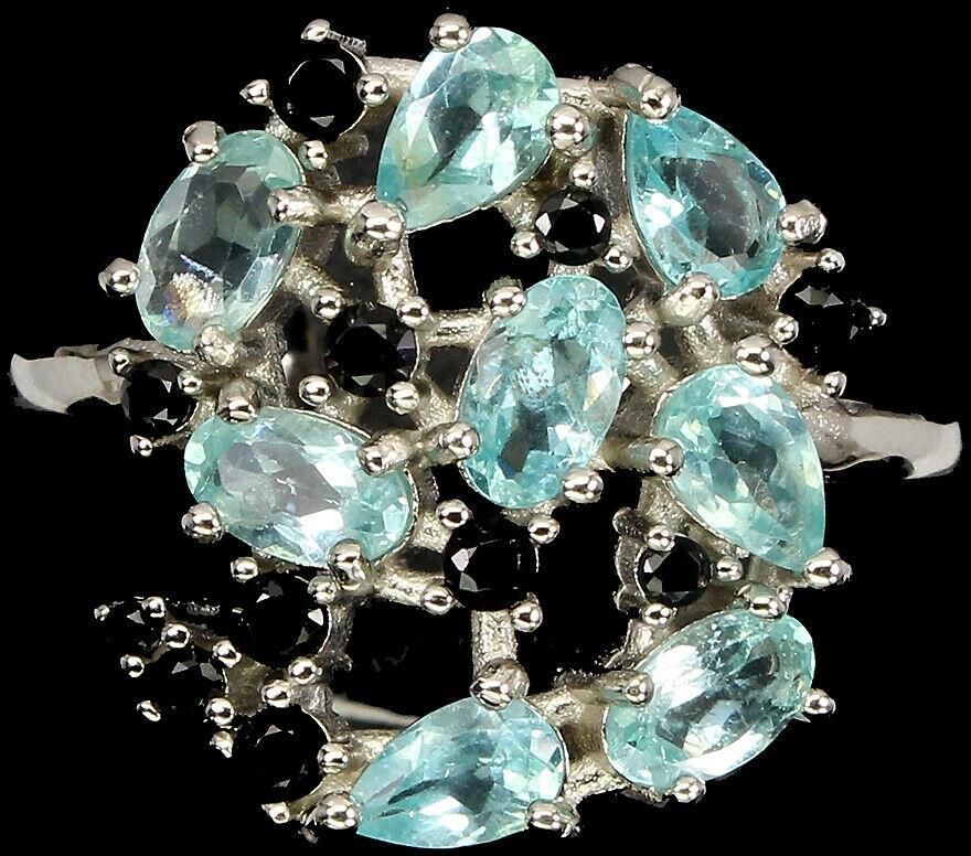 Pierścionek apatyty naturalne 925 spinele r 20 - Ceny i opinie - Ceneo.pl