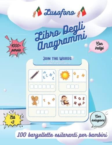 Lusofono Libro degli anagrammi: +1000 Fantastici Puzzle Di Anagrammi A ...