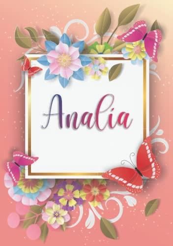 Analía: Cuaderno de notas A5 , Nombre personalizado Analía , Regalo de ...