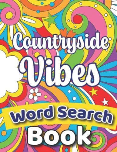 Countryside Vibes Word Search: Over 80 Large Print Word Search Puzzles ...