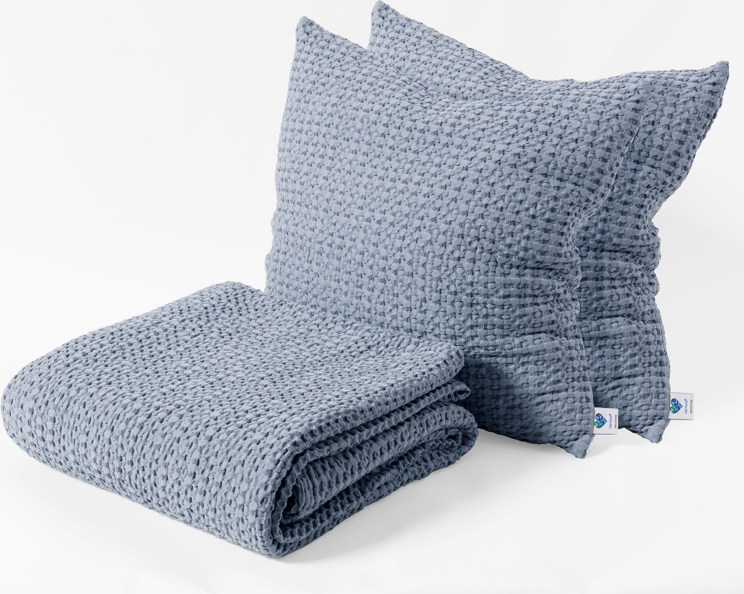 Vital Home Narzuta Na Łóżko 220X240 Favo Kolor Azure M30266 - Opinie i ...