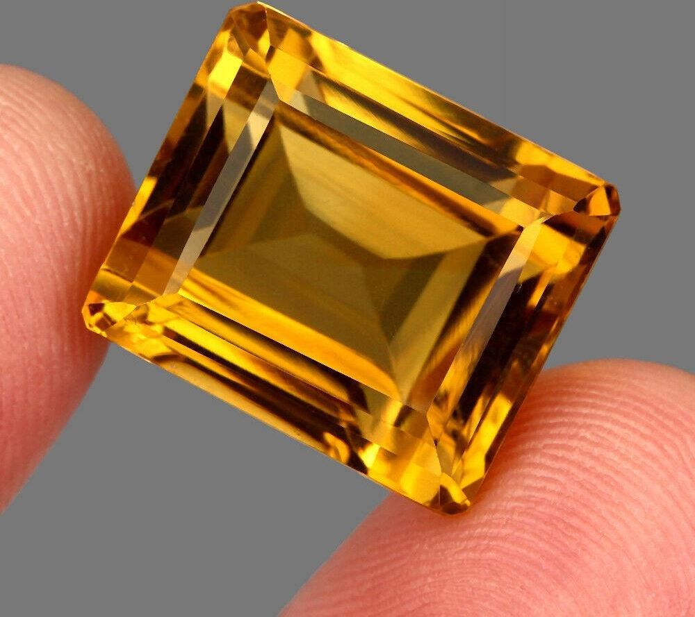 Cytryn kamień naturalny 32.91ct If - Ceny i opinie - Ceneo.pl