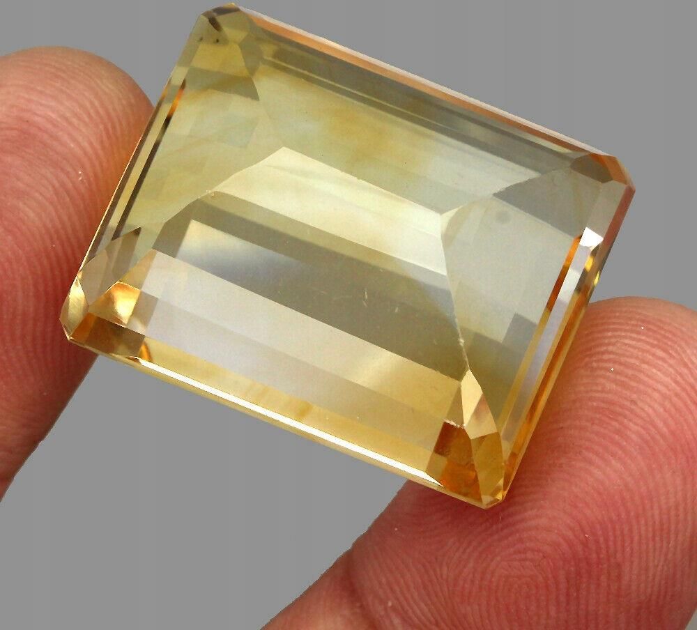 Cytryn kamień naturalny 82.04ct certyfikat - Ceny i opinie - Ceneo.pl