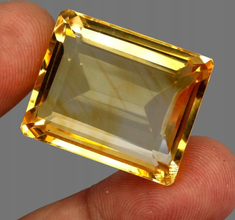 Cytryn kamień naturalny 82.04ct certyfikat - Ceny i opinie - Ceneo.pl