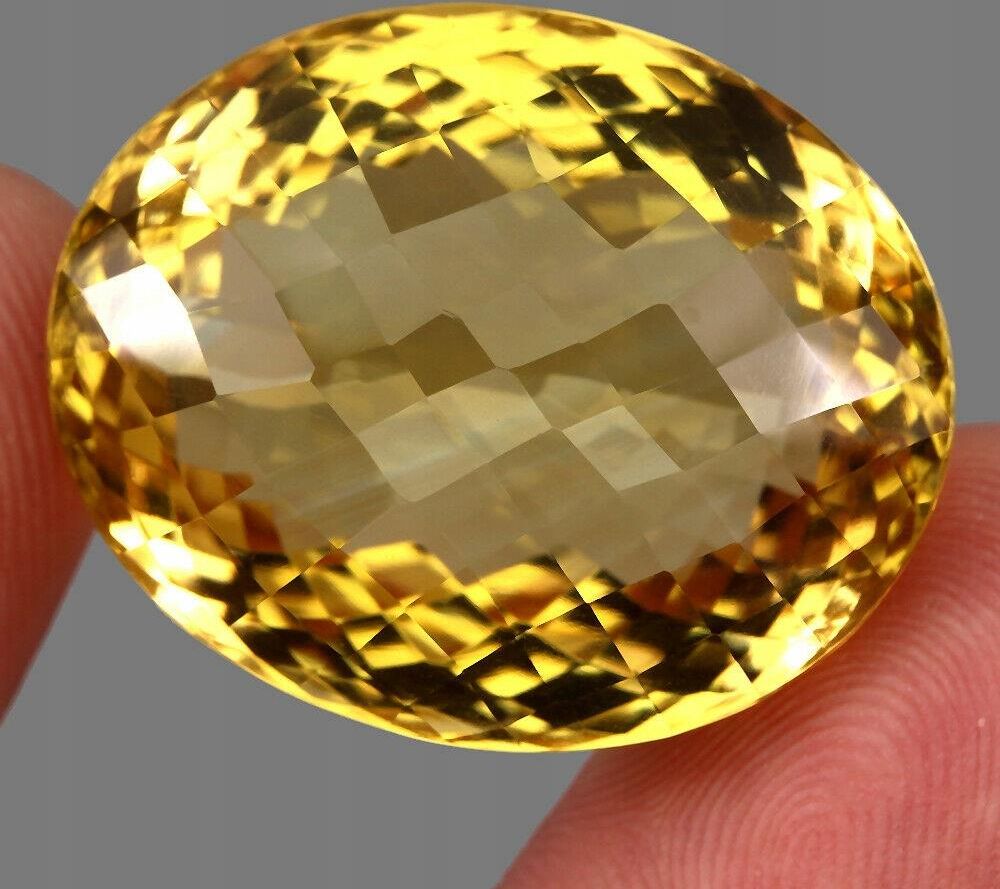 Cytryn kamień naturalny 85.08ct certyfikat - Ceny i opinie - Ceneo.pl
