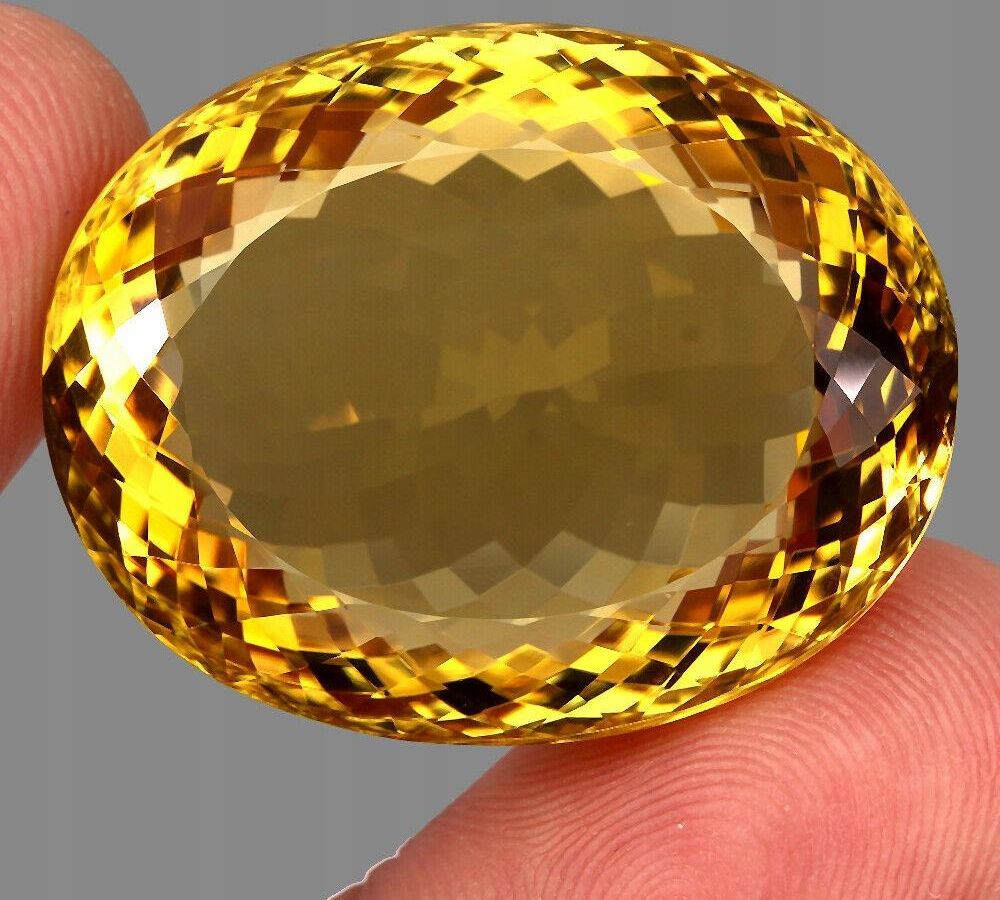 Cytryn kamień naturalny 92.39ct certyfikat - Ceny i opinie - Ceneo.pl