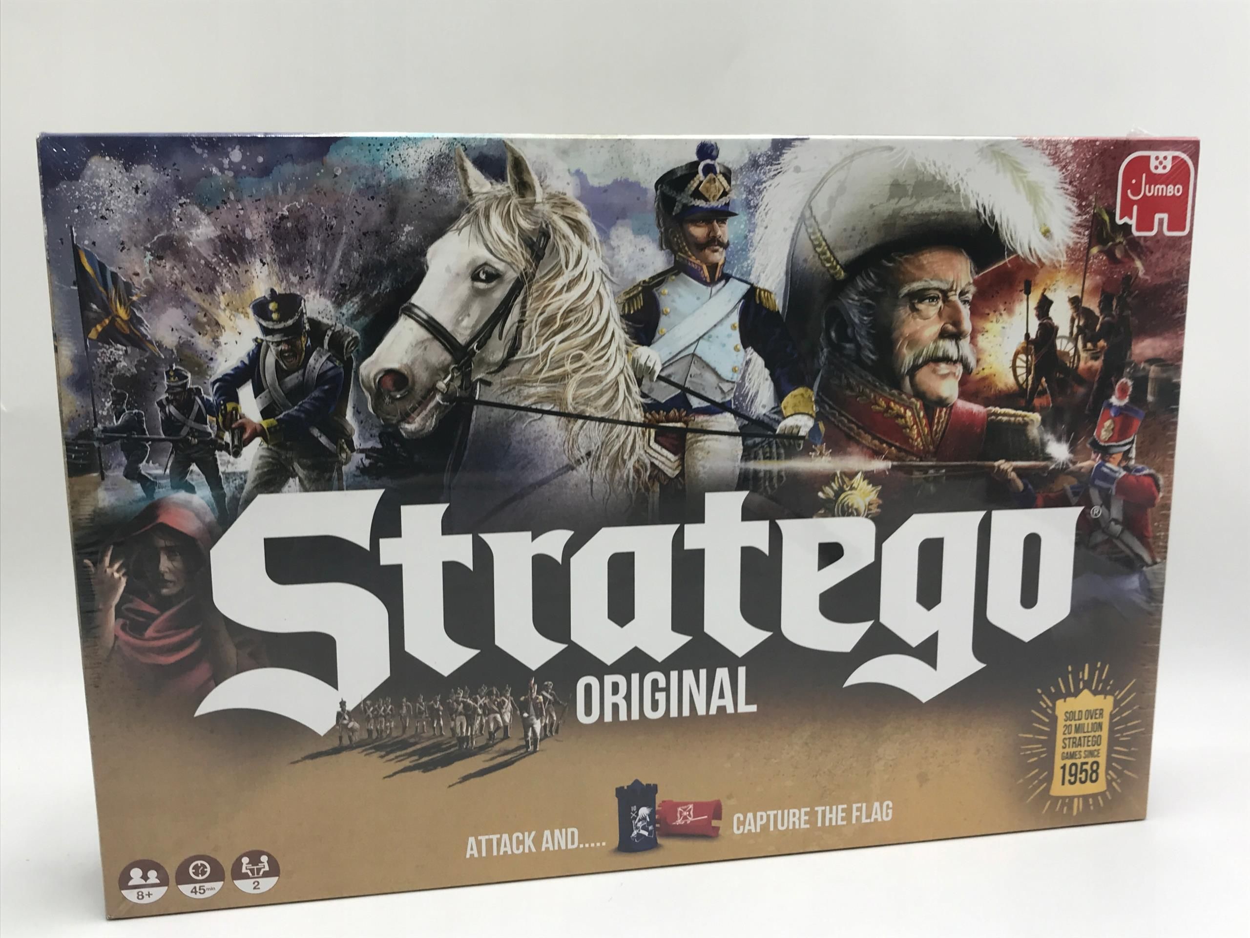 Jumbo Stratego Original (wersja angielska/niemiecka) - Gra planszowa. Ceny i opinie - Ceneo.pl
