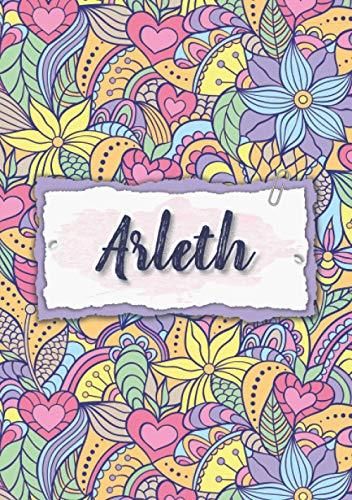 Arleth: Cuaderno A5 , Nombre personalizado Arleth , Regalo de ...