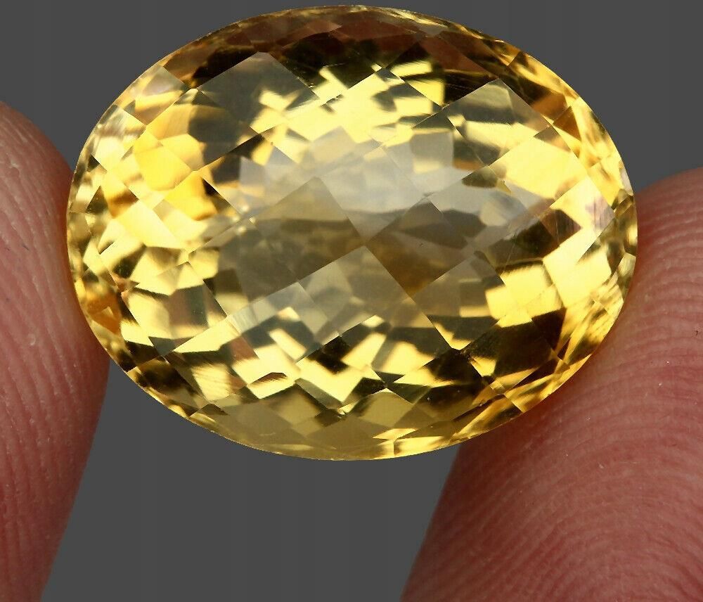 Cytryn kamień naturalny 17.69ct If - Ceny i opinie - Ceneo.pl