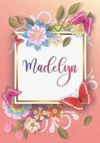 Madelyn: Cuaderno de notas A5 , Nombre personalizado Madelyn , Regalo ...