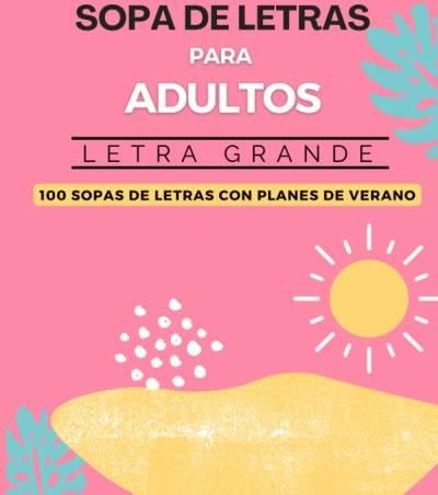 Sopa de Letras en Espanol para Adultos: Busca palabras letra grande ...