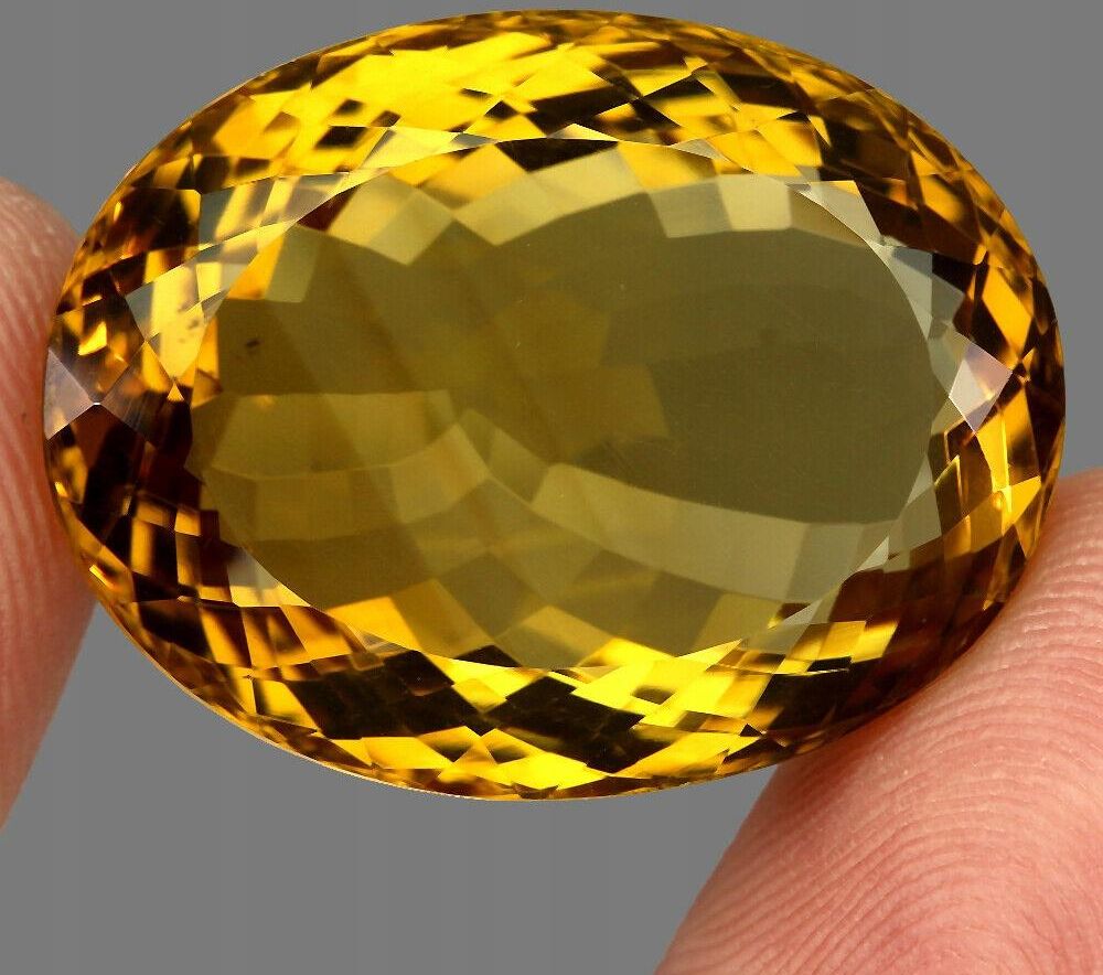 Cytryn kamień naturalny 56.54ct Vvs Aaa ogromny - Ceny i opinie - Ceneo.pl