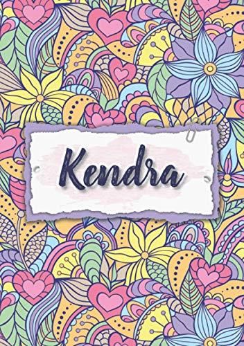 Kendra: Cuaderno A5 , Nombre personalizado Kendra , Regalo de ...