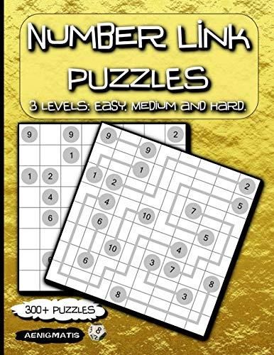 Number Link Puzzles: 3 Levels: Easy, Medium and Hard. - Literatura ...