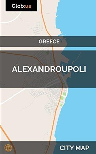 Alexandroupoli, Greece - City Map - Literatura obcojęzyczna - Ceny i ...