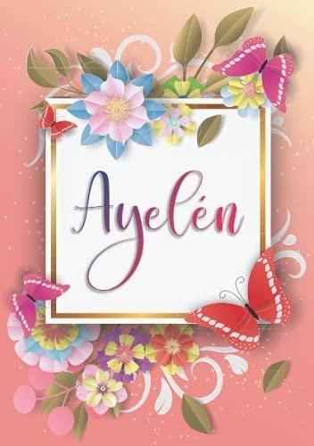 Ayelén: Cuaderno de notas A5 , Nombre personalizado Ayelén , Regalo de ...