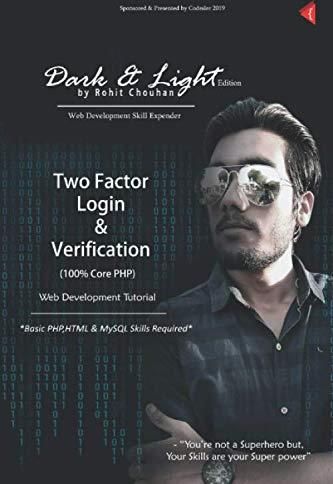 Two Factor Login & Verification - Web Development: Dark and Light ...
