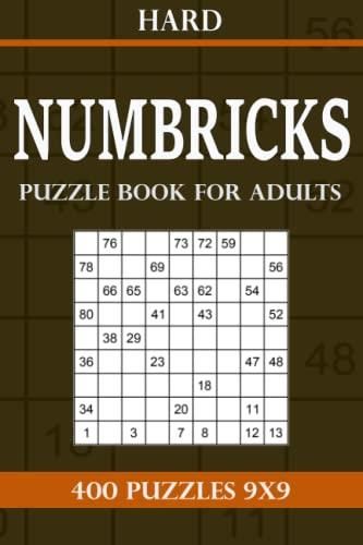Numbricks puzzle book for adults: 400 Puzzles 9x9 Hard - Literatura ...