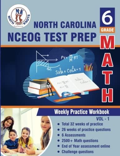 North Carolina State (NC EOG) Test Prep : 6th Grade Math : Weekly ...