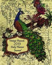Independently Published Vintage Peacock 2019 Daily Planner Journal ...