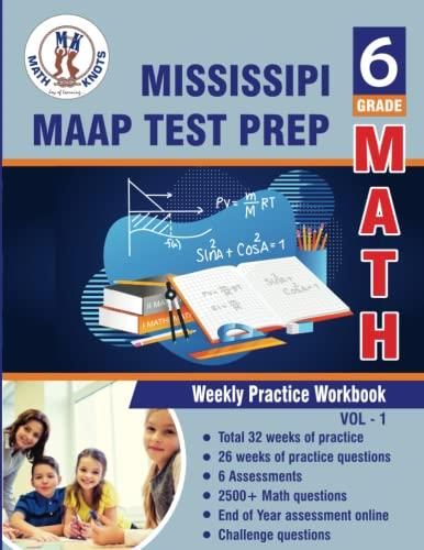 Mississippi Academic Assessment Program (MAAP) Test Prep : 6th Grade ...