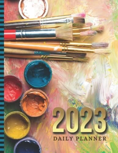 2023 Daily Planner: 8.5x11 Large Dated - One Page Per Day Diary / With ...