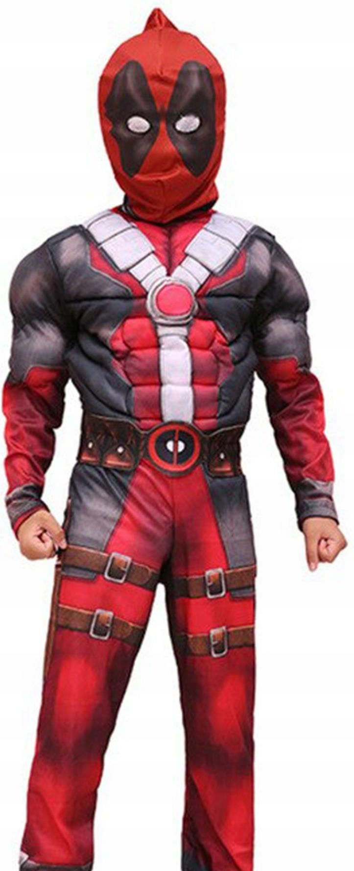Toys Strój Avengers Deadpool Kostium Przebranie Maska 13204358536 ...