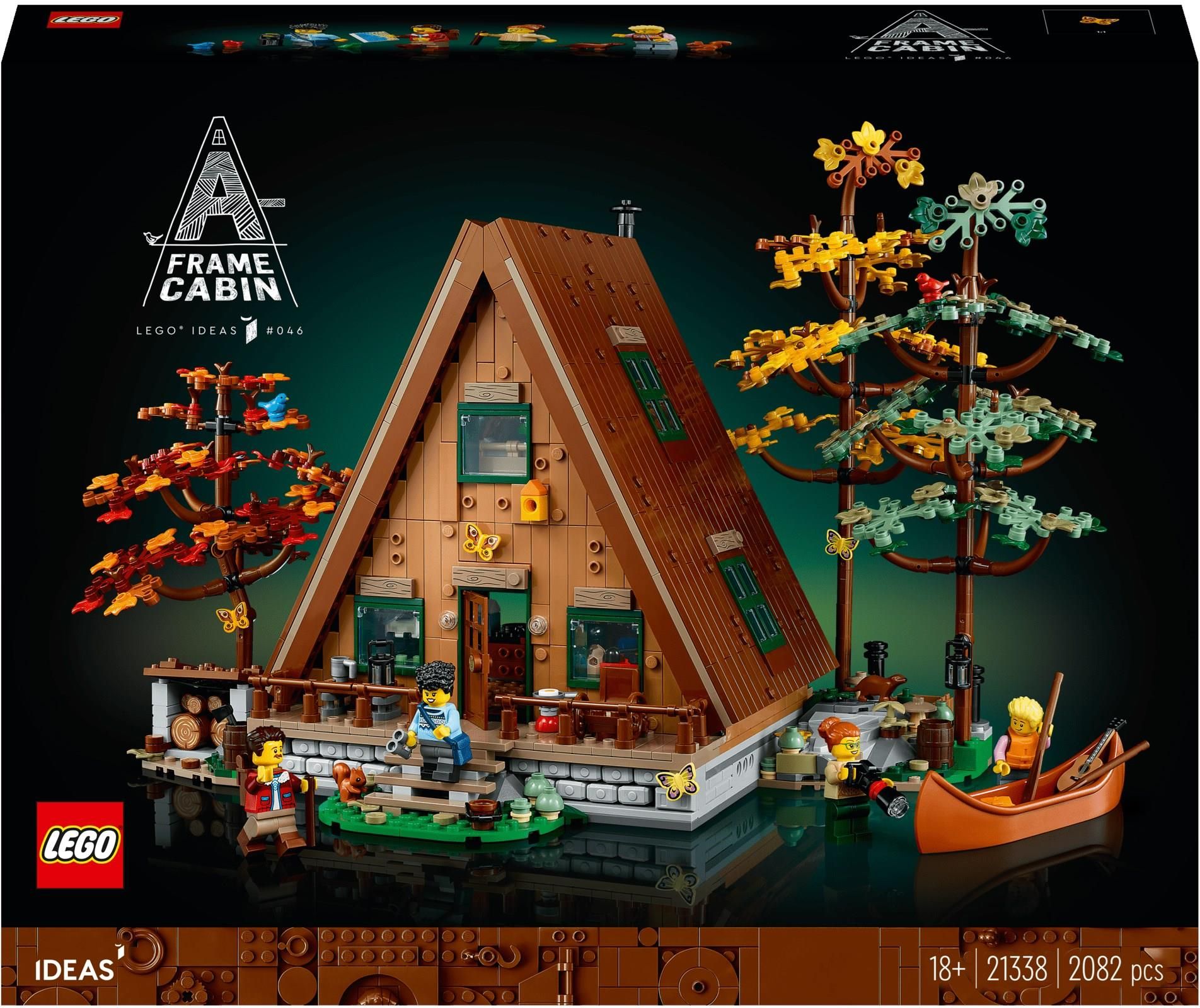 LEGO Ideas 21338 Chatka w kształcie litery A - Ceny i opinie - Ceneo.pl