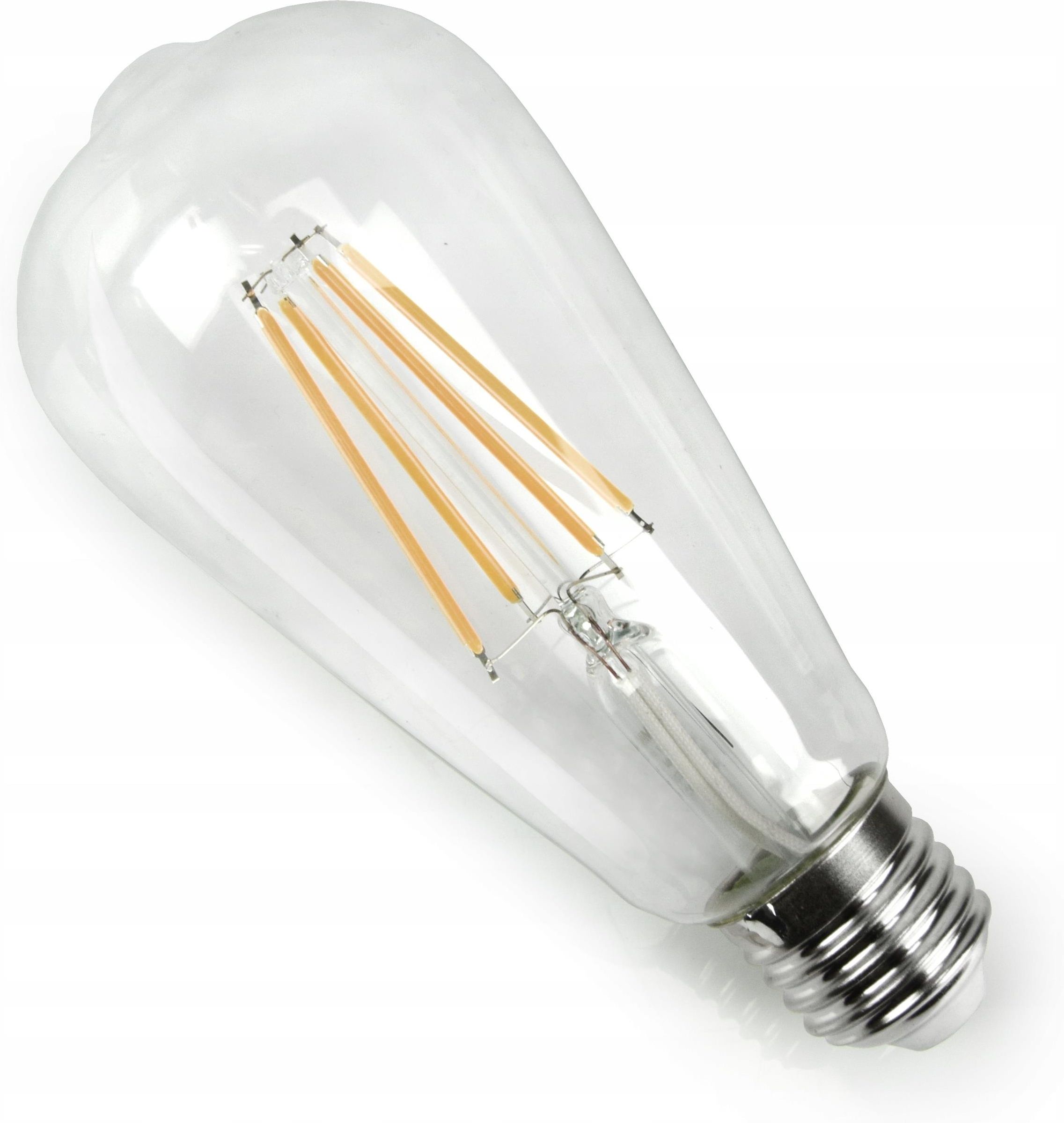 Edison Żarówka Ozdobna Led E27 10W Filament 4000K - Opinie i atrakcyjne ...