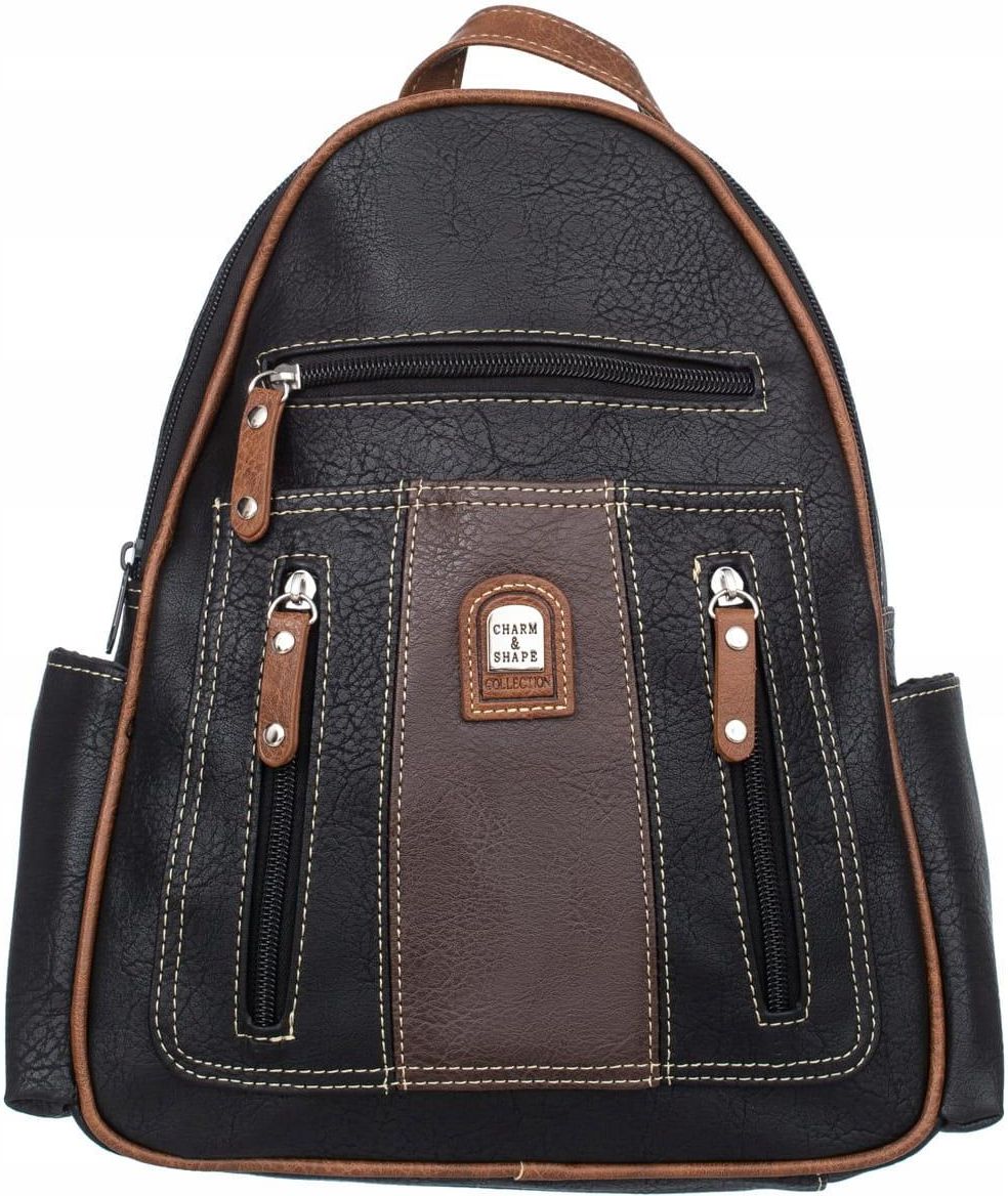 Charm & Shape Plecak Damski Charm&Shape Choco - Ceny i opinie - Ceneo.pl