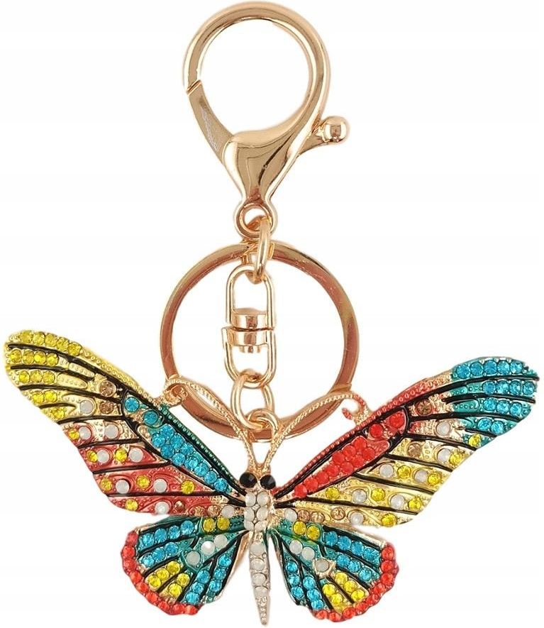 Little Angel Breloczek Brelok Do Kluczy Cyrkonie Motyl Owad - Gadżety ...