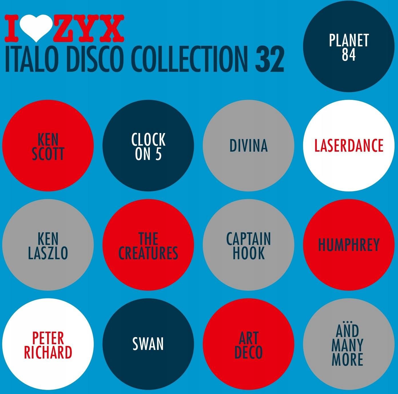 Płyta kompaktowa I Love Zyx Italo Disco Collection 32 (CD) - Ceny i ...