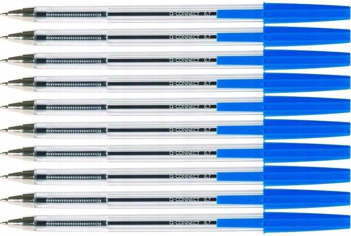 Q Connect Długopis 0.7Mm Niebieski 10szt. - Ceny i opinie - Ceneo.pl