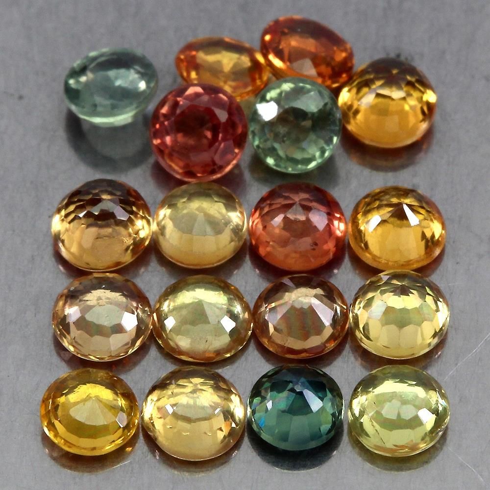 Szafiry Songea kamienie naturalne 4.75ct 18 sztuk - Ceny i opinie ...