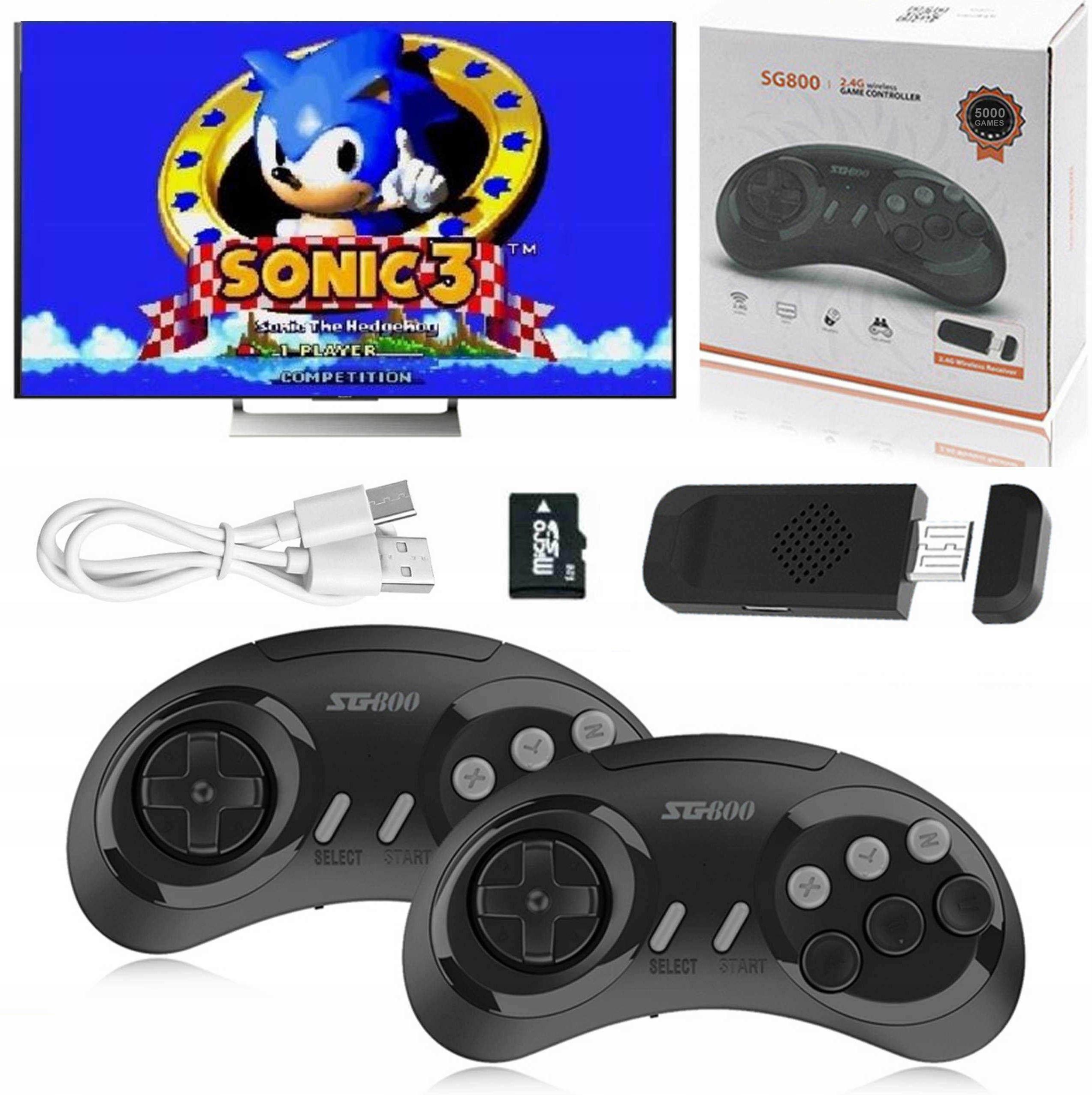 Sega mini SG800 Konsola Retro HDMI 2 Pady - Ceny i opinie - Ceneo.pl