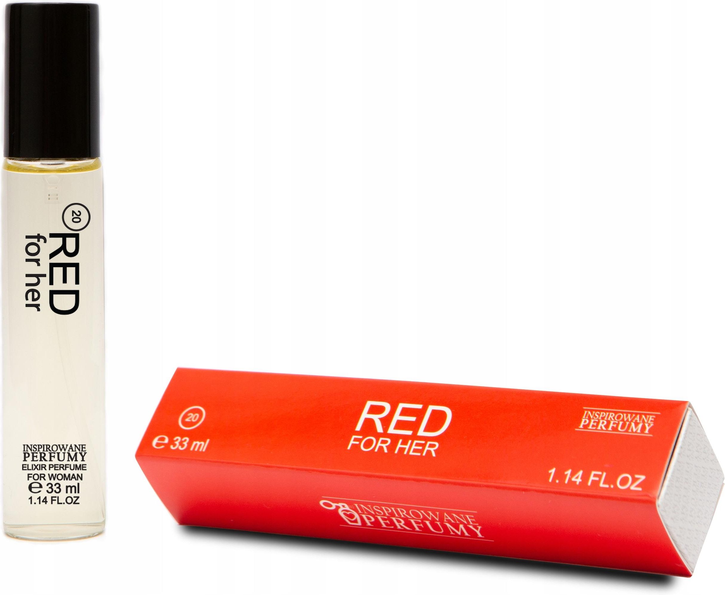 Inspirowane Perfumy Trwale Red For Her Perfumetki 33 ml - Ceneo.pl