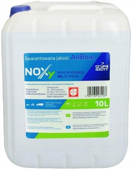 Noxy Płyn Katalityczny 10L - Opinie i ceny na Ceneo.pl