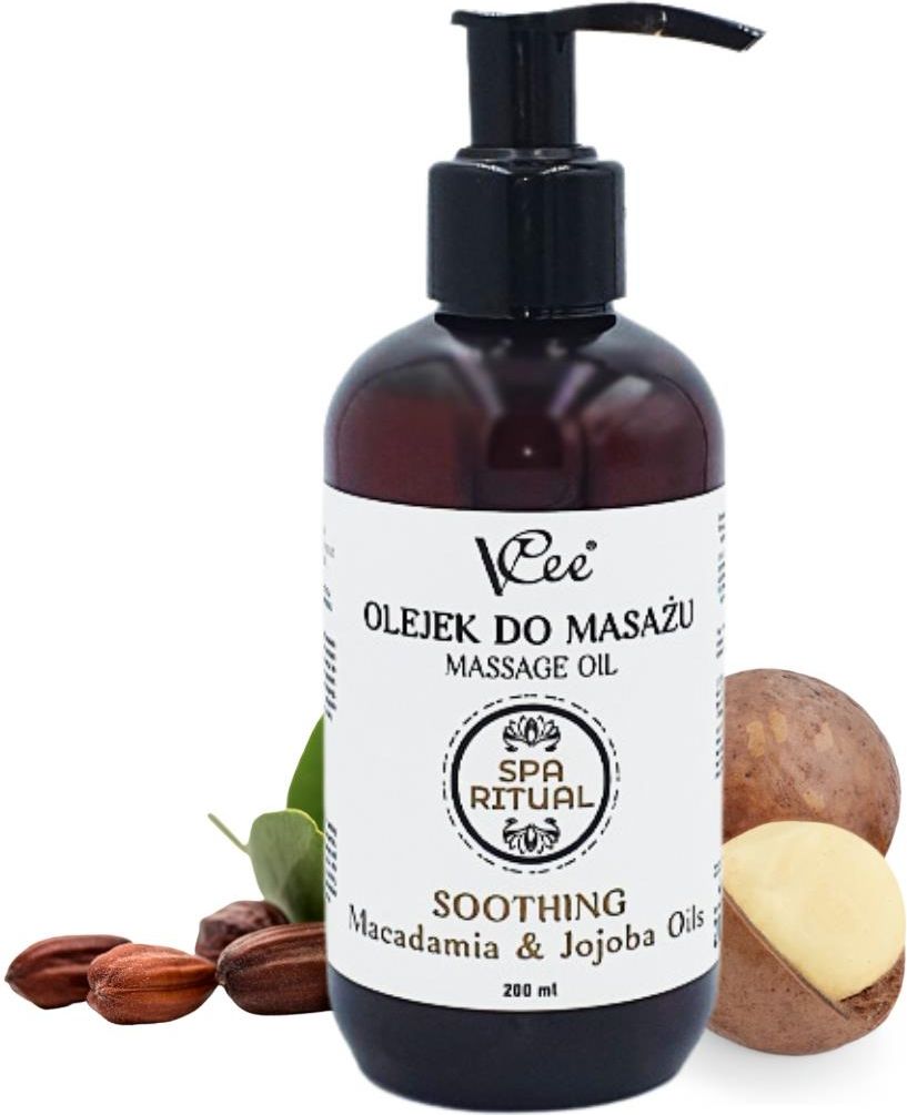 Vcee Macadamia&Jojoba Oils Olejek Do Masażu 200 ml - opinie i ceny na Ceneo.pl