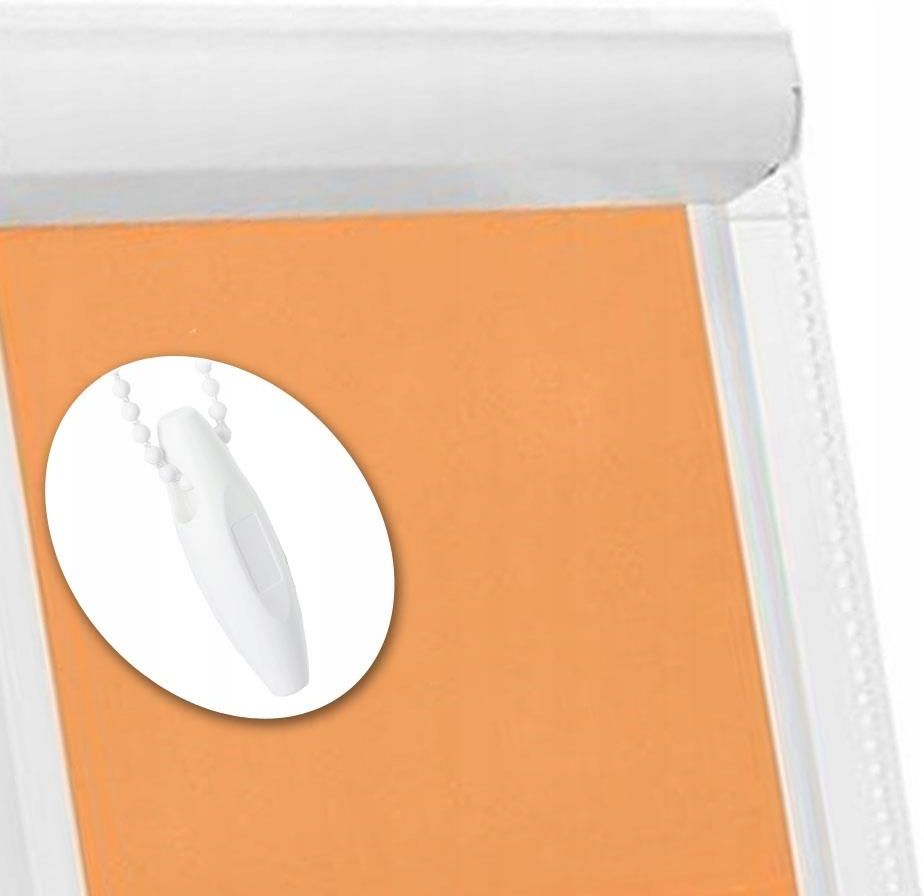 Liderwnetrz Roleta pomarańczowa wymiary 40x150 cm bezinwazyjna (3316 ...