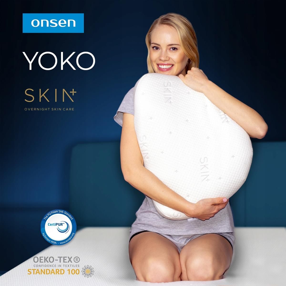 Onsen Poduszka Ortopedyczna Yoko Skin+ - Opinie i ceny na Ceneo.pl